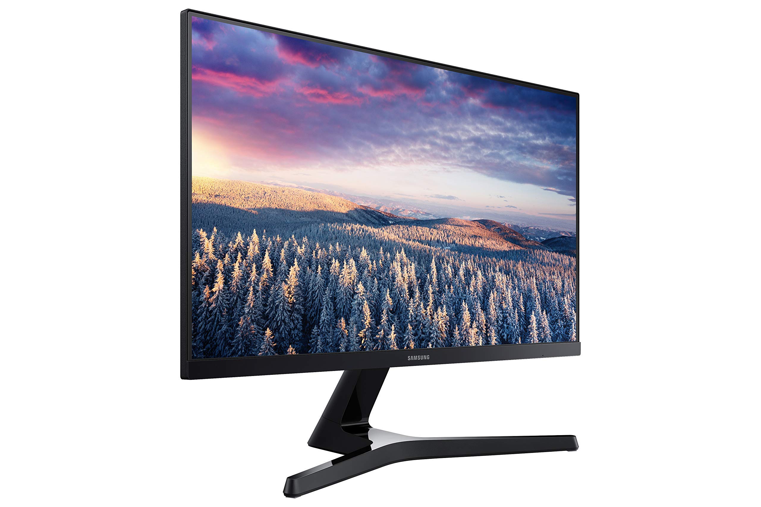 Samsung Business SR35 Series 24 inch IPS Panel 1080p 75Hz 5 ms Response time Ultra-Thin Bezel Design Computer Monitor for Business with VGA and HDMI (S24R356FHN), Black (Renewed)