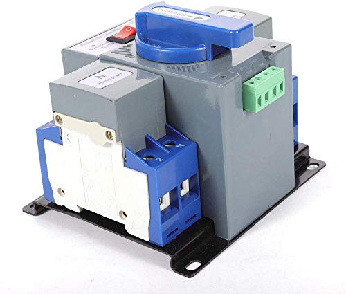 63A 2P Dual Power Automatic Transfer Switch Generator Changeover Switch 110V