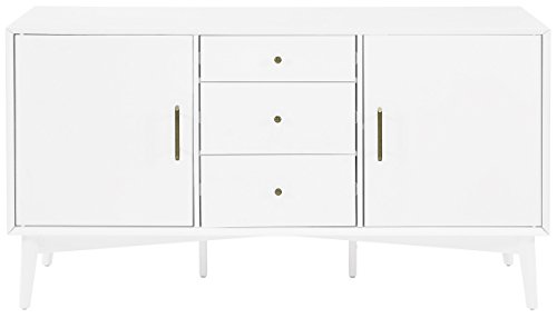Crosley Furniture Landon Buffet and Large Console, White