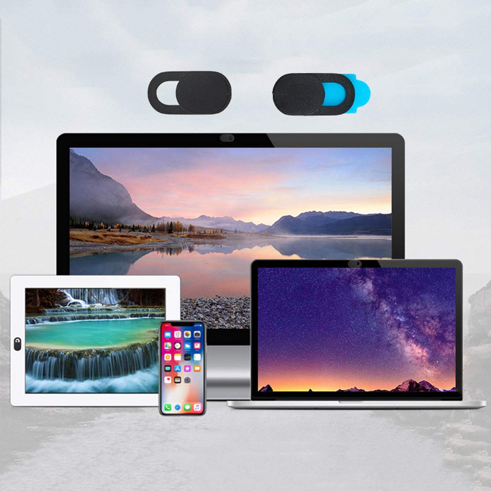 Security Cover 9pcs Webcam Cover Web Cover Blocking Stickers Peeping Slider Phone Webcam Cover