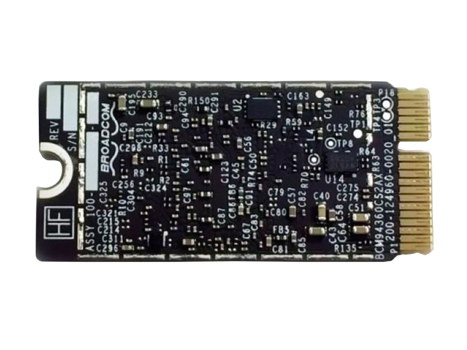 Broadcom Bcm94360cs2 Bcm94360cs2ax Bcm4360 Bluetooth Bt Wireless Wifi Card Module for Apple Laptop A1465 A1466 653-0023 802.11ac