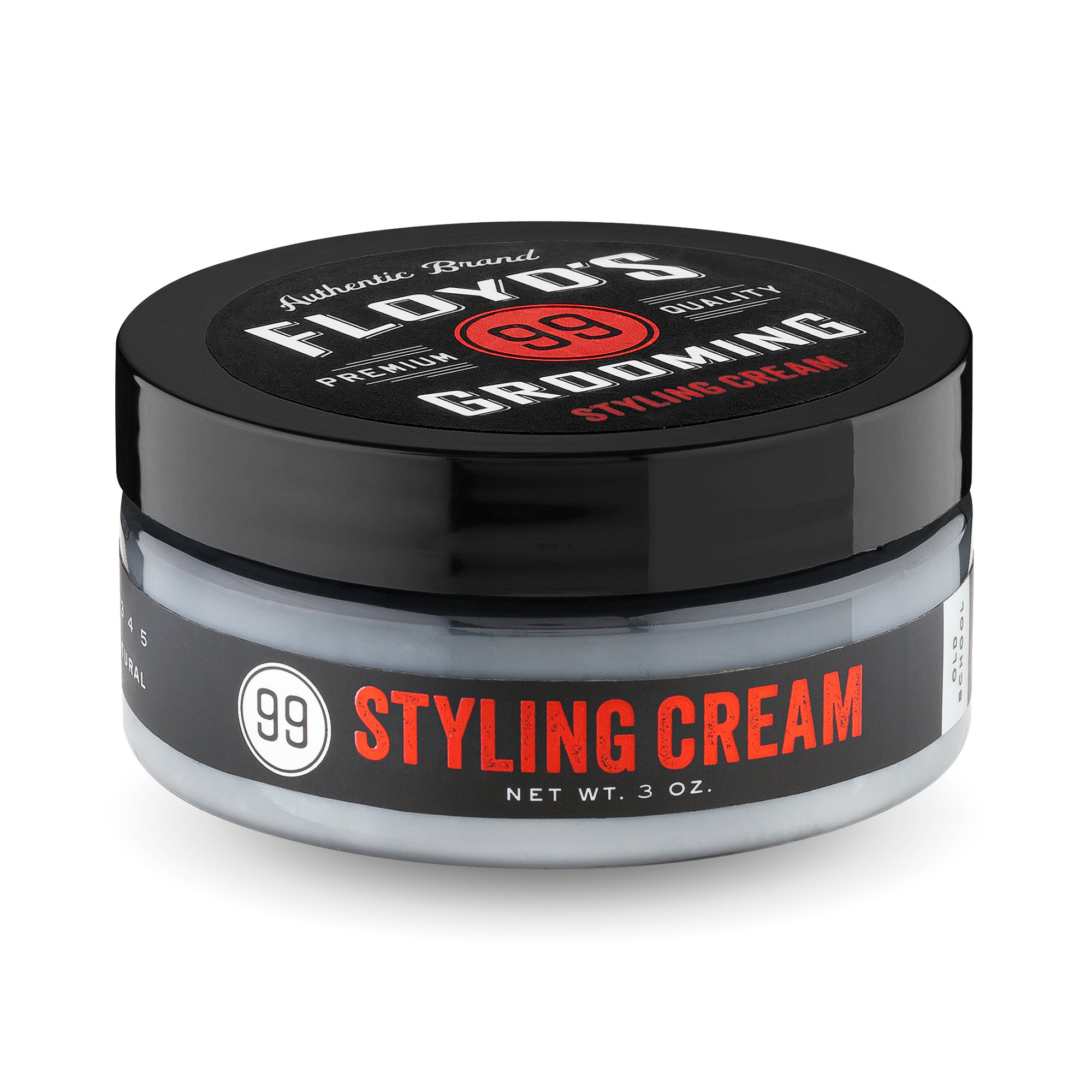 Floyd's 99 Styling Cream - High Hold - Natural Shine - Hair Cream for Men - Men's Styling Cream