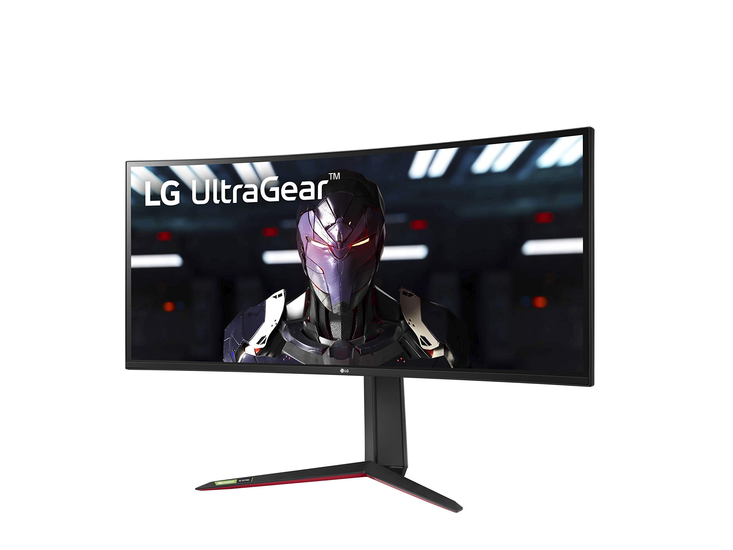 LG 34GN850-B 34-Inch Ultragear Curved QHD 3440x1440 IPS 144Hz HDR G-SYNC Compatible Gaming Monitor with Gaming-Focused Features (Renewed)