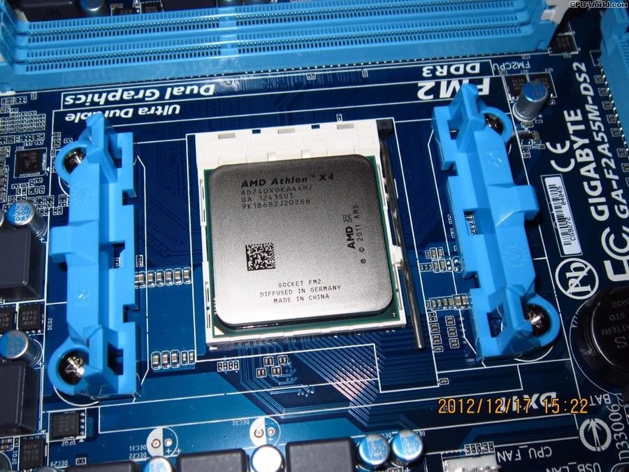AMD Athlon X4 740 CPU Used 4-Core 4-Thread Desktop Processor 3.2 GHz 4M 65W Socket FM2