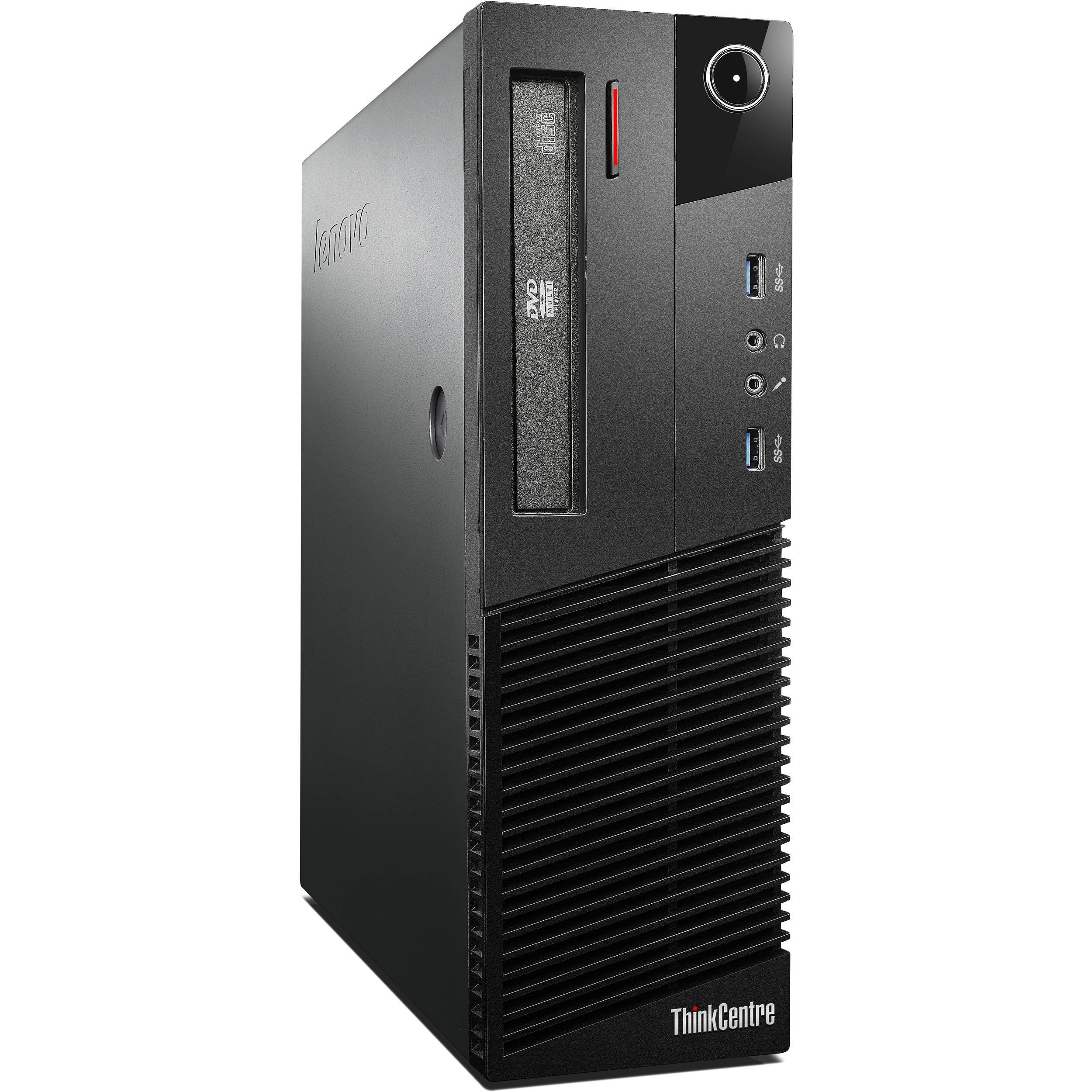 Lenovo ThinkCentre M83 Small Form Factor Desktop PC, Intel Quad Core i5-4670 up to 3.8GHz, 8G DDR3, 500G, WiFi, BT 4.0, DVD, Windows 10 64-Multi-Language Support English/Spanish/French (Renewed)