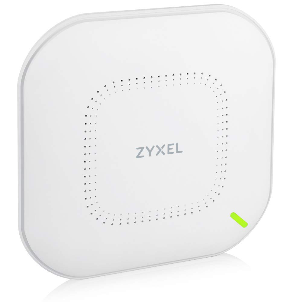 Zyxel True WiFi 6 AX3000 Wireless Multi-Gigabit Enterprise Access Point | Wall & Ceiling Optmized Antenna | Cloud, App, Direct or Controller Management | POE+ |1 Year Nebula Pro | WAX610D