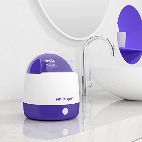 SmileDirectClub Smile Spa Ultrasonic and UV Cleaning Machine for Aligners, Retainers, Toothbrush Heads, and More