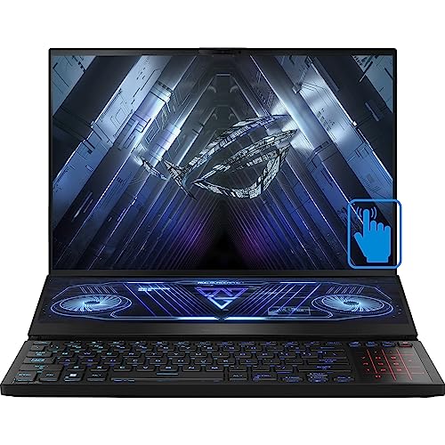 ASUS ROG Zephyrus Duo 16 Gaming & Entertainment Laptop (AMD Ryzen 7 6800H 8-Core, 64GB DDR5 4800MHz RAM, 2x2TB PCIe SSD RAID 1 (2TB), GeForce RTX 3060, 16.0" Win 10 Pro) with G5 Essential Dock