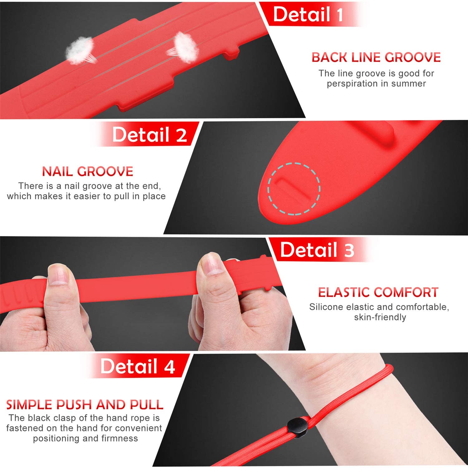 2021 Newest Touch Controller Grip Cover for Oculus Quest 2 Silicone Full Ring Protector Accessories with Adjustable Anti-Throw Backhand Starp and Wrist Hand by X-super Home