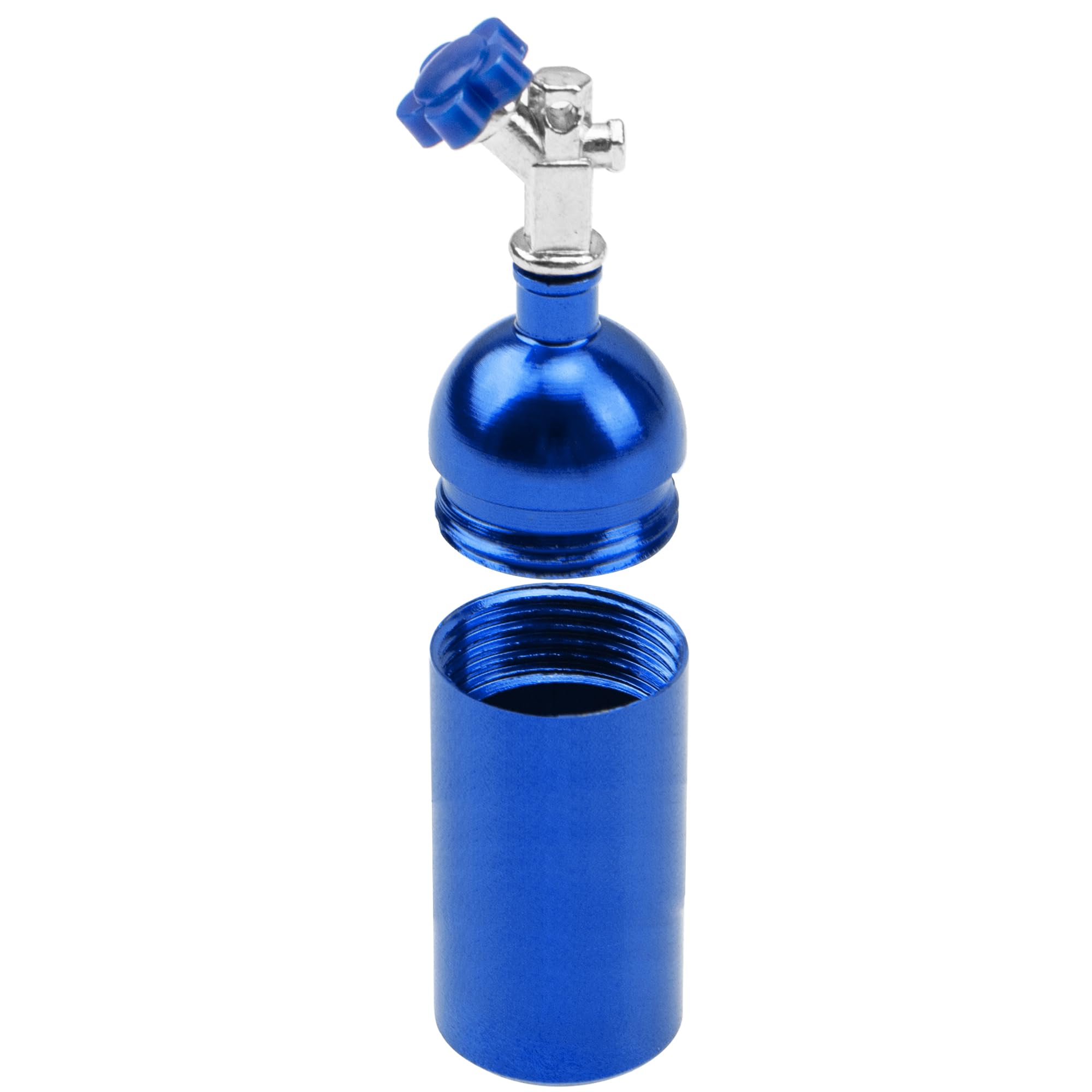 2Pack Vgoohobby Simulation Nitrogen Bottle Decoration Part Accessory Compatible with Traxxas TRX4 Axial SCX10 RC4WD Tamiya CC01 D90 90046 1/10 RC Crawler (Bue)