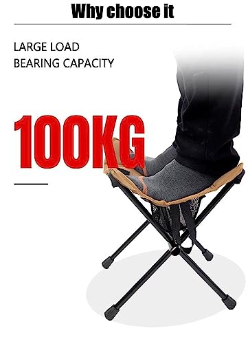 AnYoker Camping Chair, Portable Folding Chair, Beach Chair, Lightweight Hiking Chair,Compact Chair(Black/2pack)