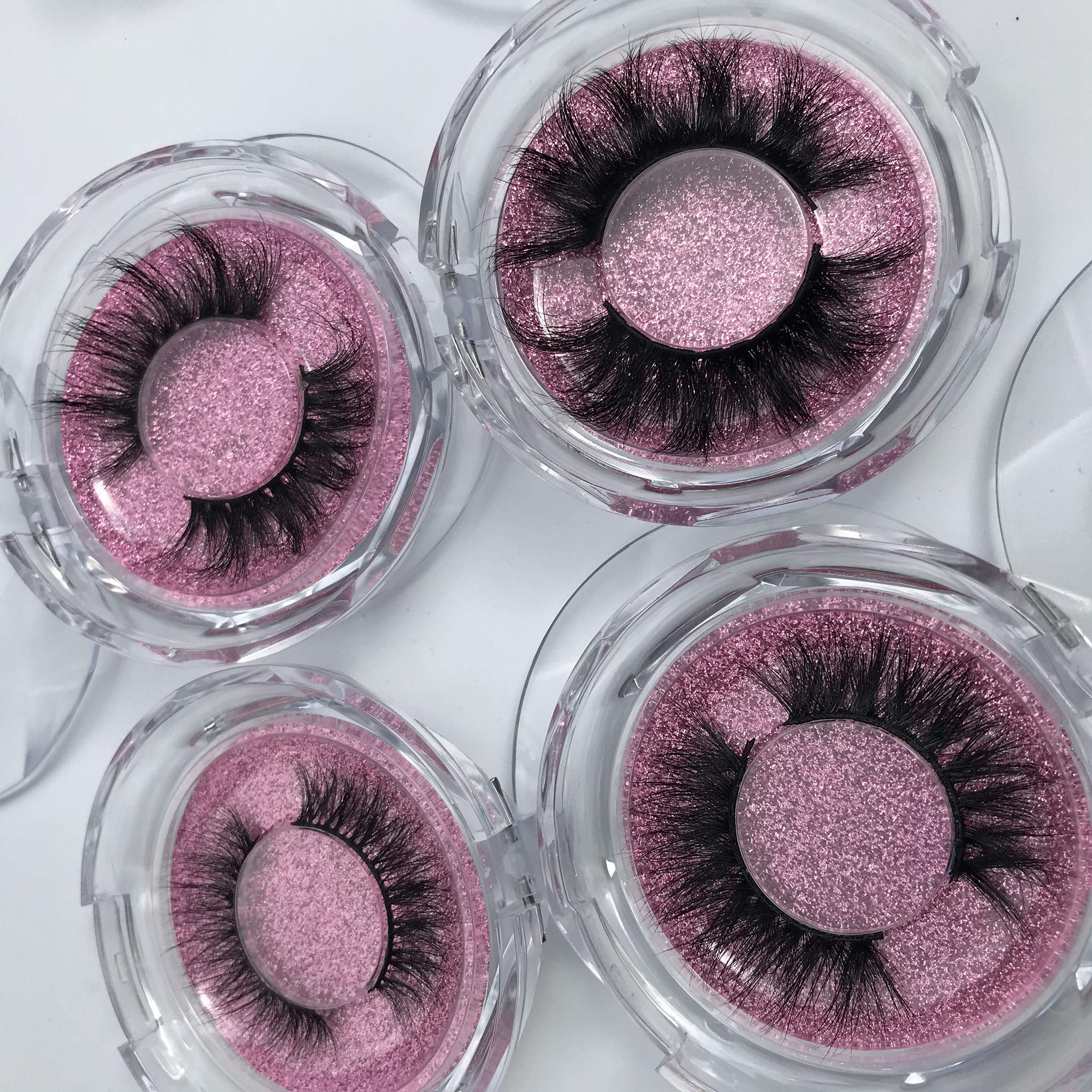 3D Mink Eyelashes 10 Styles Luxurious Fluffy False Lashes 100% Siberian 3D Mink Fur Eyelashes Reusable Handmade Natural Look Lashes Fake Eyelashes