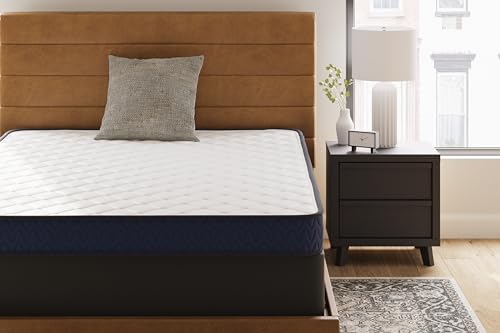 Signature Design by Ashley King Size Medium Firm 6 Inch Memory Foam Mattress with Breathable Quilted Cover