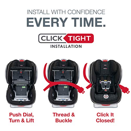 Britax Advocate ClickTight Anti-Rebound Bar Convertible Car Seat, Circa