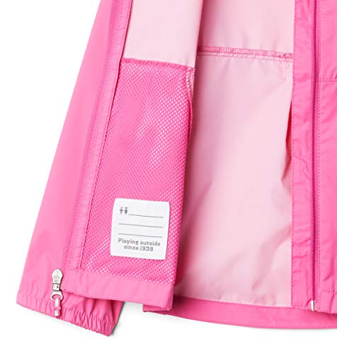 Columbia Girls' Toddler Switchback II Jacket, Pink Ice, 2T