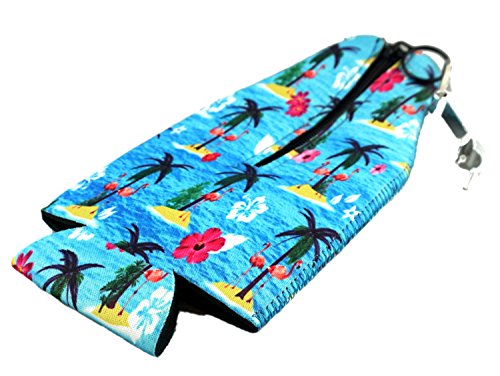 Funny Guy Mugs Flamingo Collapsible Neoprene Bottle Coolie - Drink Cooler