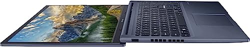 ASUS VivoBook 15.6" FHD Business Laptop Newest, 6 Cores AMD Ryzen 5 Processor, 16GB RAM 1TB SSD, Backlit Keyboard, 180° Lay-Flat Hinge, Windows11, Blue +CUE Accessories