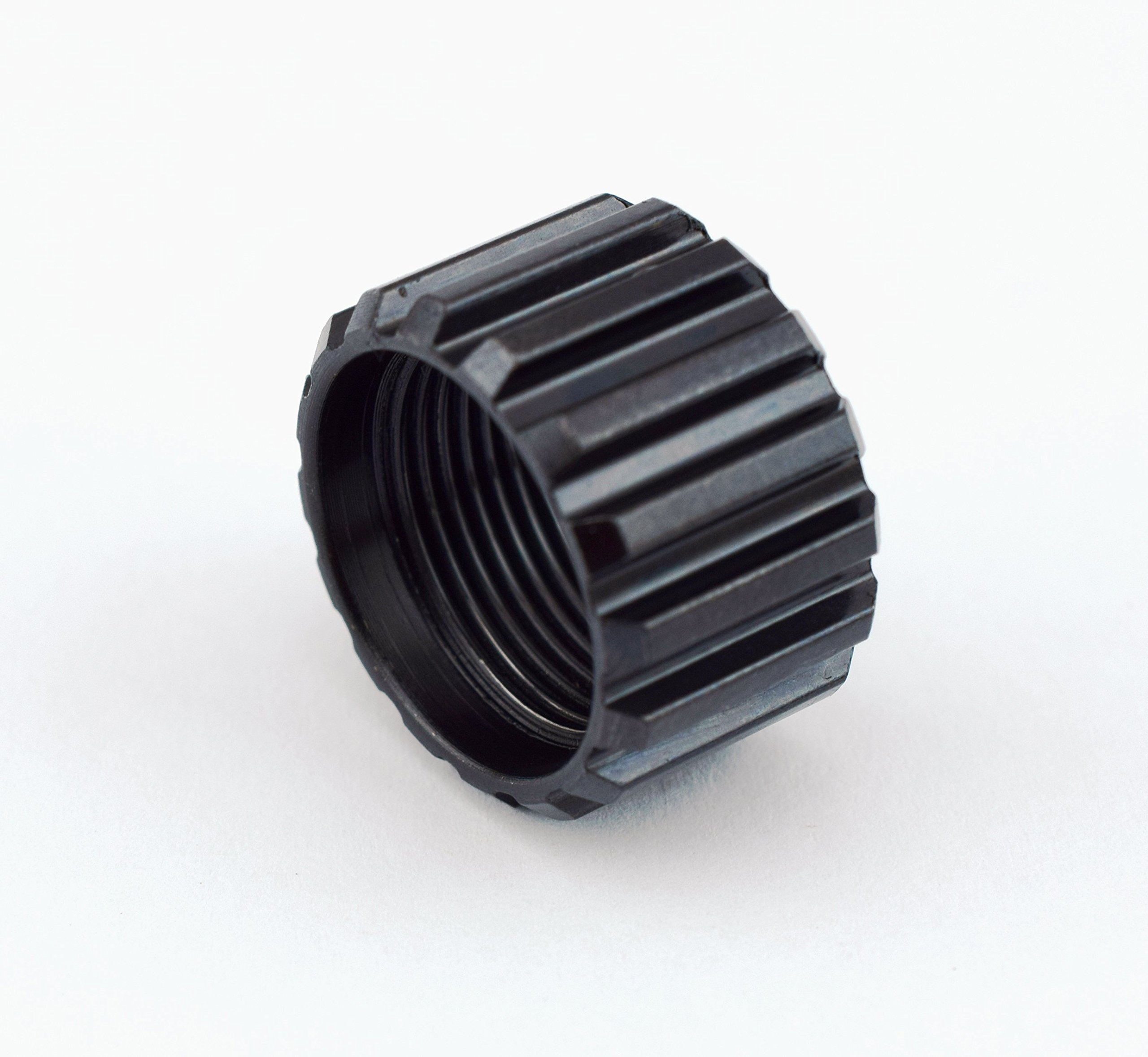 37/64 x 28 .578x 28 Barrel Thread Protector Black Oxide .45 Cal Splined