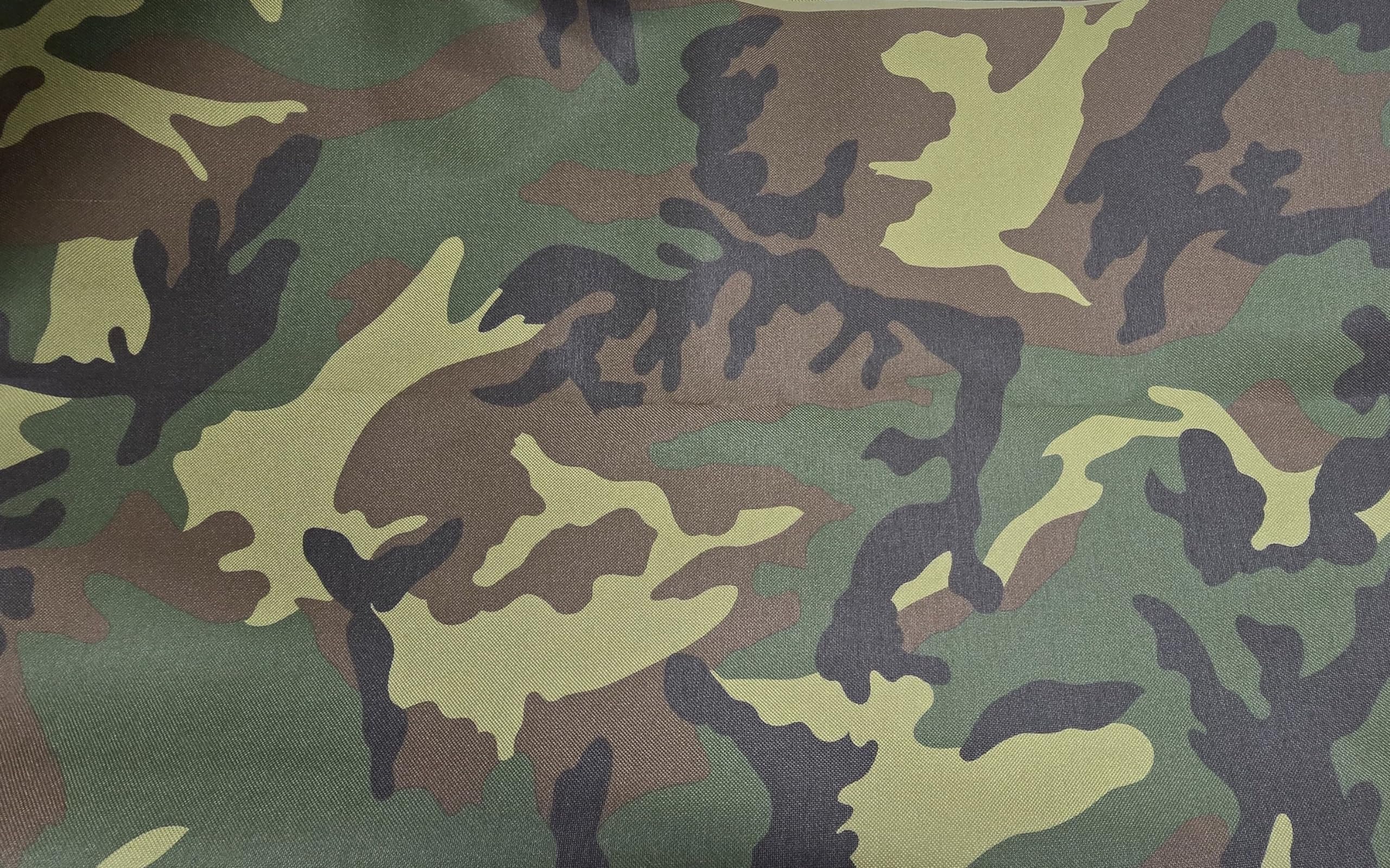 AD FABRIC, Waterproof Canvas Fabric, camo/Camouflage, 600 Denier Water Repellent Canvas Cordura Fabric for Outdoor/Indoor, 58" Wide.