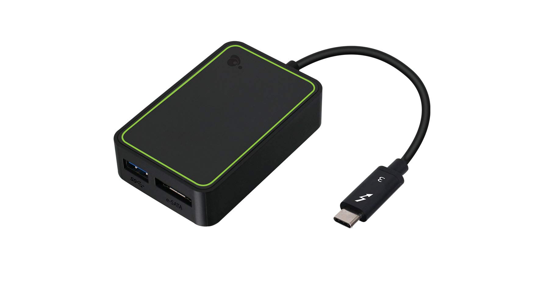 IOGEAR Thunderbolt 3 to eSATA and USB Adapter - 6 Gbps eSATA External Storage - USB-A 3.1 Second Port - Up to 40Gbps Data Rate - Plug-n-Play - Compatible w/eSATA III, II & I – Mac/Win - GTC3DEU