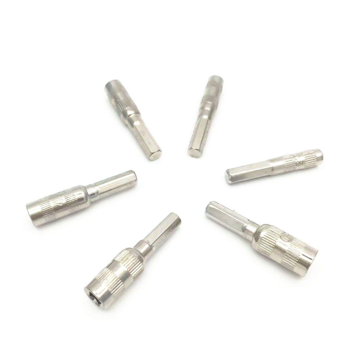 COMOK 6 in 1 H4 Shank 2.5mm 3mm 3.5mm 4mm 4.5mm 5mm 6 Points Hex Socket 3Set
