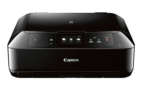 Canon Office Products MG7720 BK MG7720 Wireless All-in-One Printer with Scanner and Copier: Mobile and Tablet Printing, with Airprint(TM) and Google Cloud Print Compatible, Black, Works with Alexa
