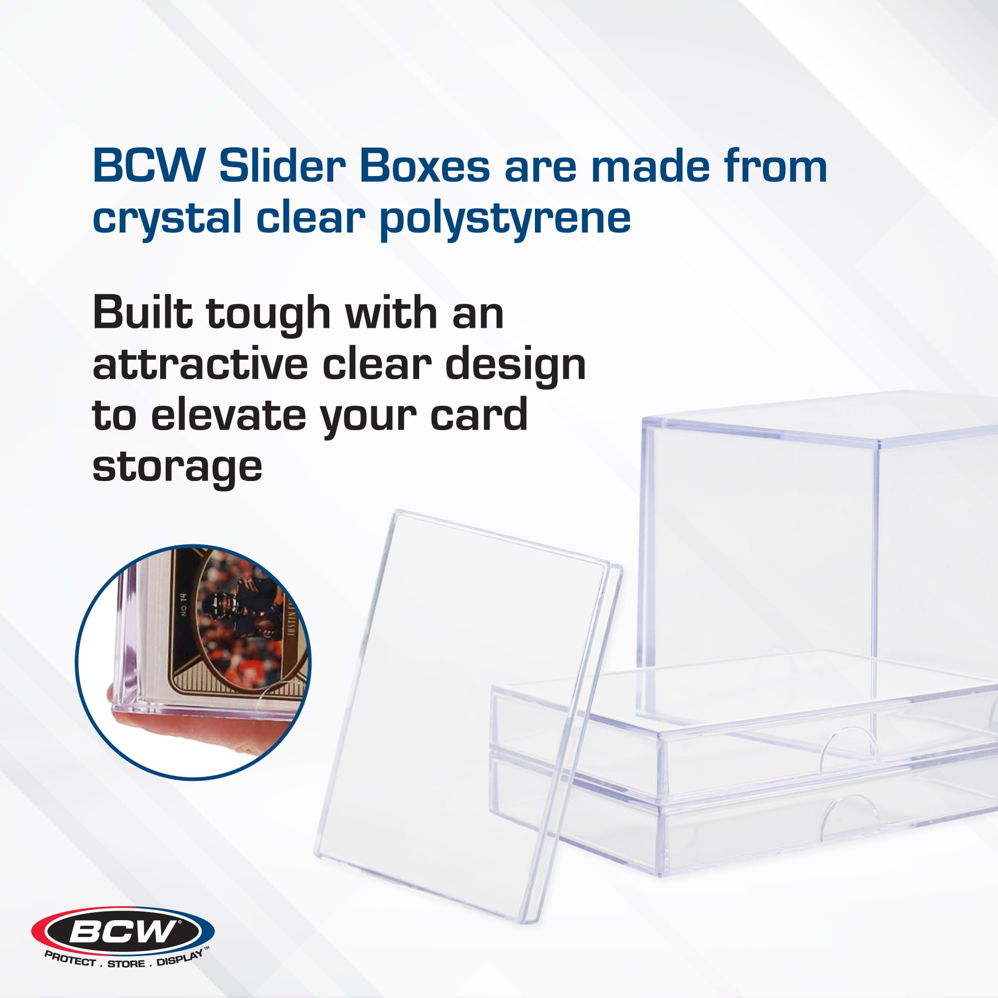 BCW 1-SB25 2 Piece Slider Box - 25 Count