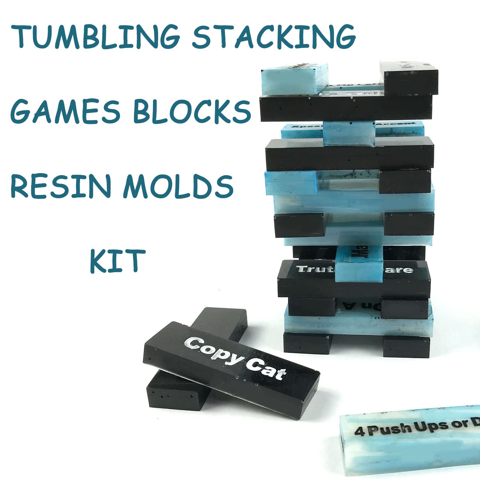 Resin Molds, Game Silicone Molds, Family Gathering Game, House Party Game, Creative Gift, DIY Molds