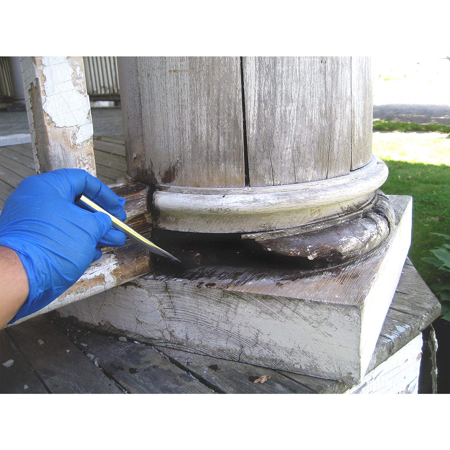 Abatron LiquidWood 2 Pint Kit β 2-Part Structural Epoxy Wood Hardener and Consolidant Resin.