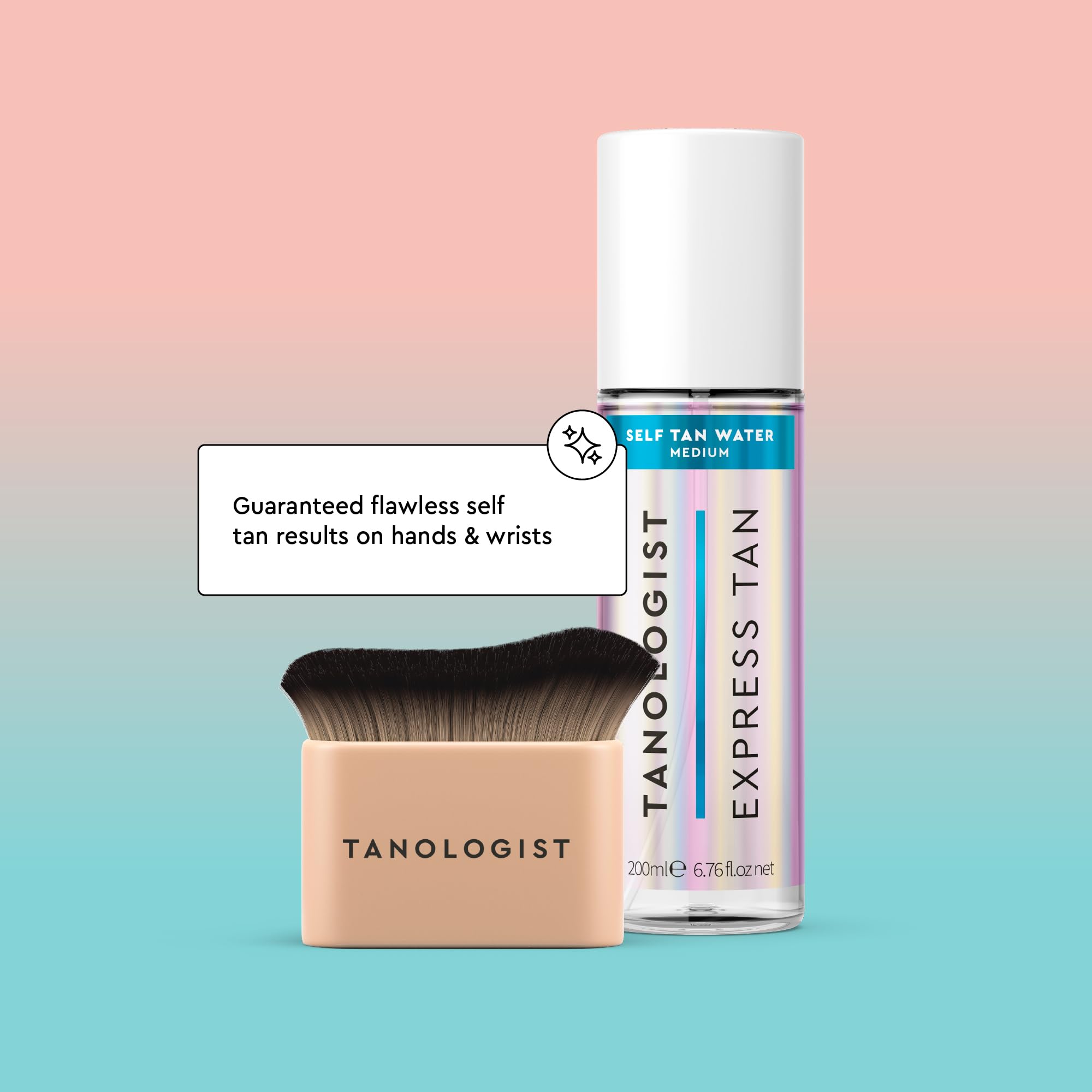 Tanologist Blending Brush for Self Tan - Vegan Body Brush for Flawless Self Tanner Application, 1 Count
