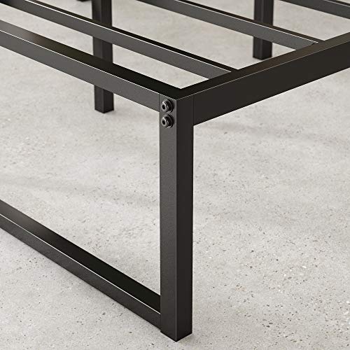 Zinus 10 Inch Gel-Infused Green Tea Memory Foam Mattress, Full & Lorelei 14 Inch Platforma Bed Frame/Mattress Foundation/No Box Spring Needed/Steel Slat Support, Full