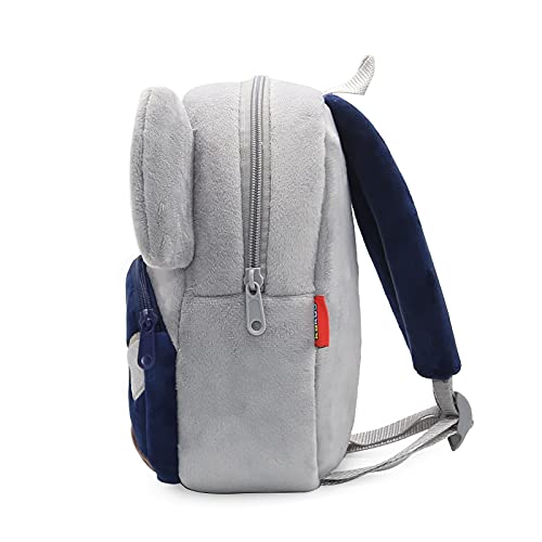Aeromeda Toddler backpack Children Animal Bag Shcool Bag Cute Animal Plush Backpack 2-7 Years … (Elephant) …