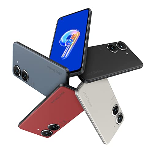 Asus Zenfone 9 5G 128GB 8GB RAM Factory Unlocked (GSM Only No CDMA - not Compatible with Verizon/Sprint) - Blue