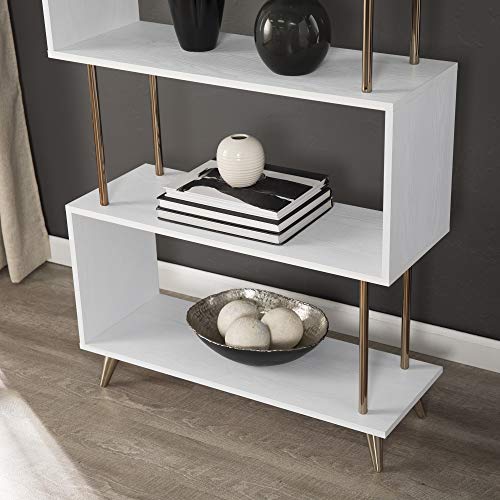 Southern Enterprises Beckerman Bookcase, Gold