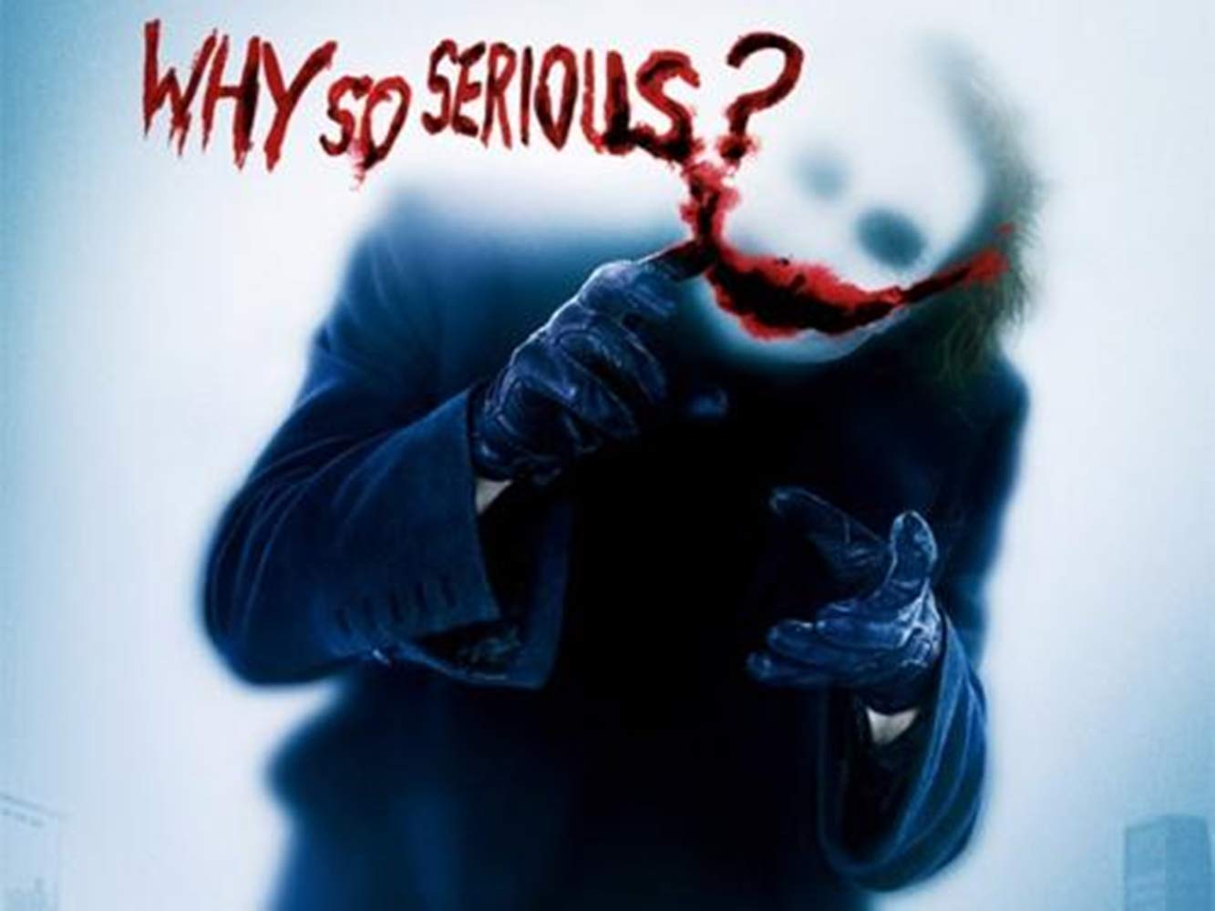WHY SO SERIOUS 6.25u Spacebar PBT Keycap Dye-Sublimation Switch Cherry Profile for Cherry RGB MX Mechanical Gaming Keyboards