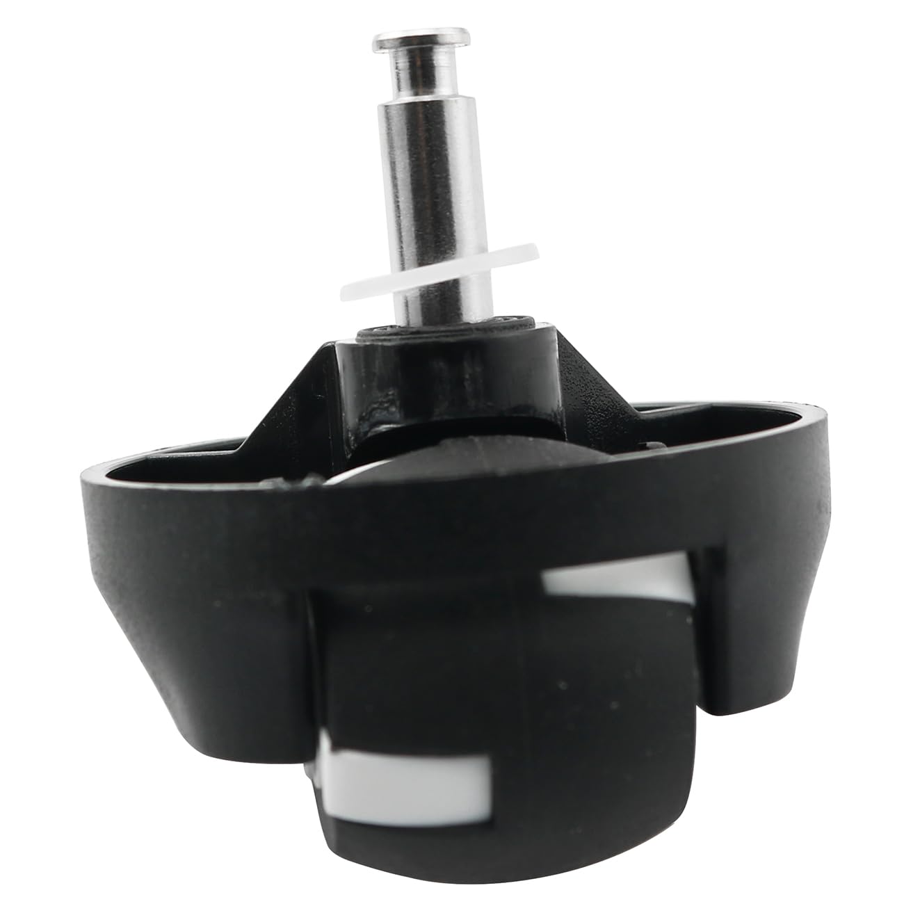 LQ Industrial Vacuum Cleaner Sweeper Universal Wheel Accessory Installation Parts Fit for Eufy RoboVac 11s/30, Black
