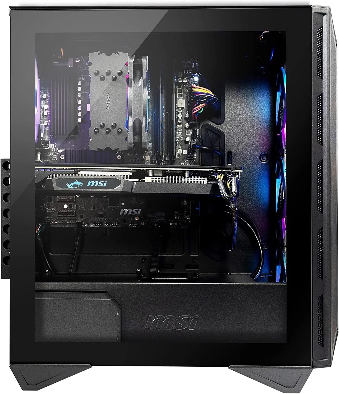 2022 MSI Aegis ZS 5TC-428US (AMD Ryzen 7 5700G, 32GB RAM, 1TB NVMe SSD + 1TB HDD, RTX 3060 8GB, Windows 11) Gaming Desktop PC