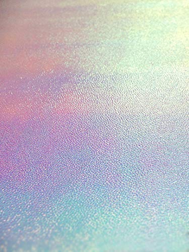 Fabric Empire Vinyl Upholstery Embossed Skin Holographic Glossy Fabric Light Blue 54" Wide Sold by The Yard