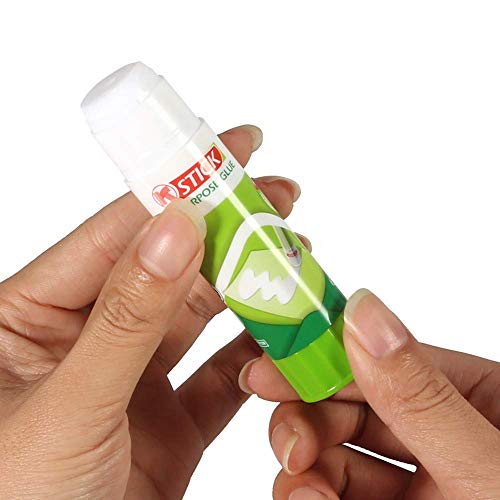 D-FLIFE 3pcs 3D Printer Glue Sticks, Solid Stickers for 3D Printer Hot Bed Print Filament PLA ABS PET PETG and Other More (3pcs)