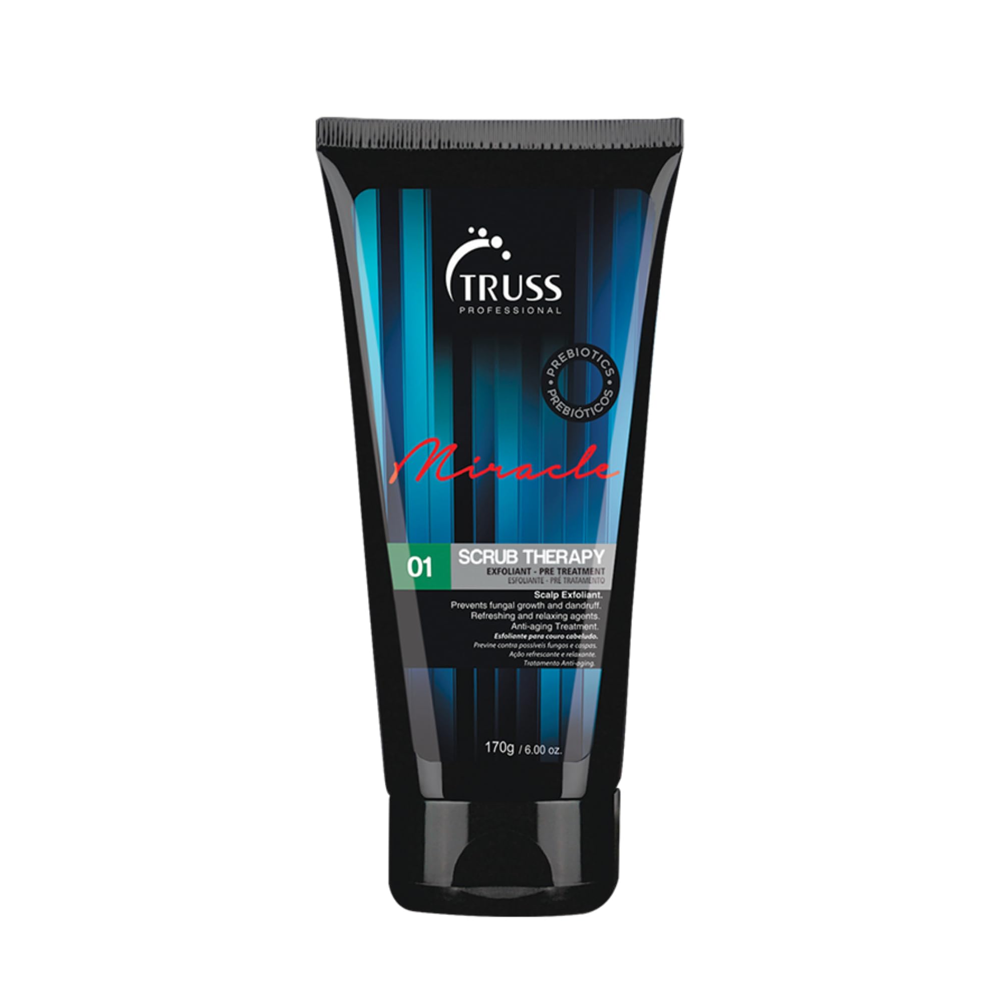 TRUSS Scrub Therapy Scalp Exfoliant Treatment - Anti Dandruff Treatment For Dry, Itchy & Flaky Scalp - Antibacterial Exfoliator