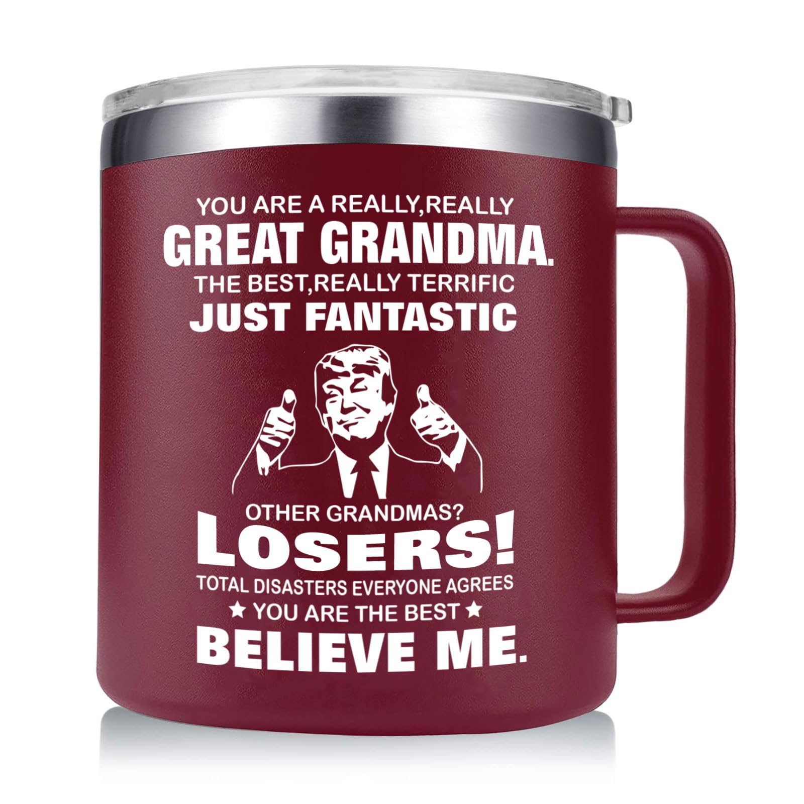 Abledn Christmas Gifts for Grandma - Funny Mug Grandma Gifts - Grandma Birthday Gifts - Gifts for Grandmother - Nana Gigi Mimi Birthday Gifts for Grandma from Granddaughter Grandson-14Oz
