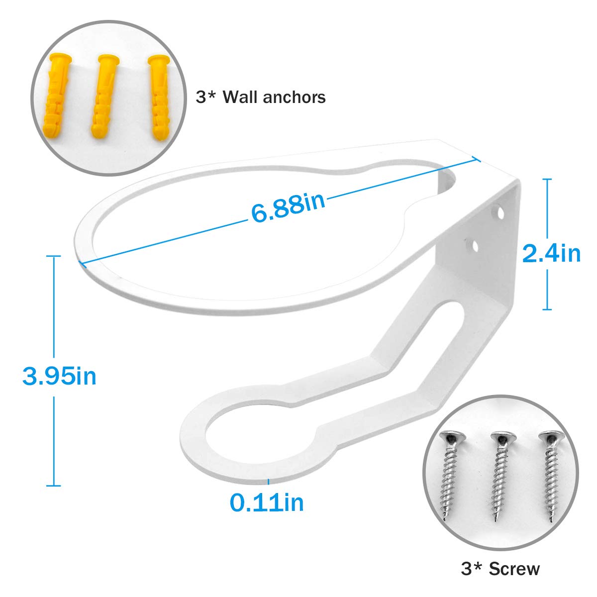 Ubiquiti Dream Machine Wall Mount,Space Saving Accessories for Dream Router Without Interference,Unifi Dream Router Bracket Made of Sturdy Metal(1pcs)