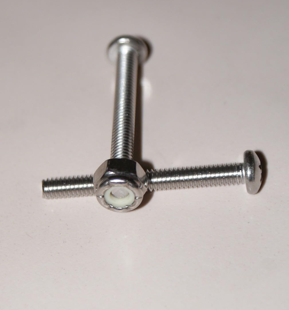 Fifty Pieces 316 Marine Grade Stainless Steel #8-32 x 1 1/2" Pan Head Machine Screws, Bolt, Phillips Drive, Stainless Steel (50)