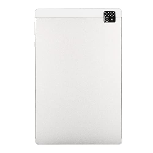 8in Kid Tablet for Android10,Silver,4GB 64GB ROM,Support Dual SIM Cards,Front 2MP Rear 8MP Camera,1920x1200 IPS Tablet,MT6592 8 Cores CPU,BT4.2,GPS,8800mah