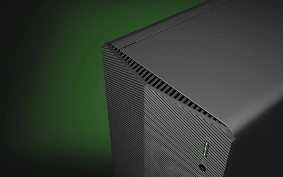 2022 Newest HP Pavilion Gaming Desktop Computer, AMD 6-Core Ryzen 5 5600G Processor(Beat i7-10700K), AMD Radeon RX 5500, 16GB RAM, 1TB PCIe NVMe SSD, Mouse and Keyboard, Win 10 Home + Accessories