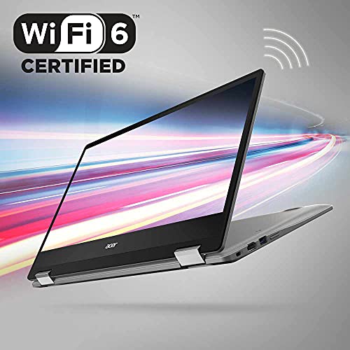 Acer Chromebook Spin 314 Convertible Laptop | Intel Pentium Silver N6000 | 14" Full HD IPS Touch Display | 4GB LPDDR4X | 128GB eMMC | DTS Audio | Intel Wi-Fi 6 AX201 | Chrome OS | CP314-1HN-P5NE