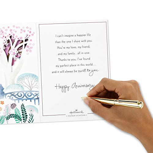 Hallmark Paper Wonder Displayable Pop Up Anniversary Card (Paris) (899RZW1009)