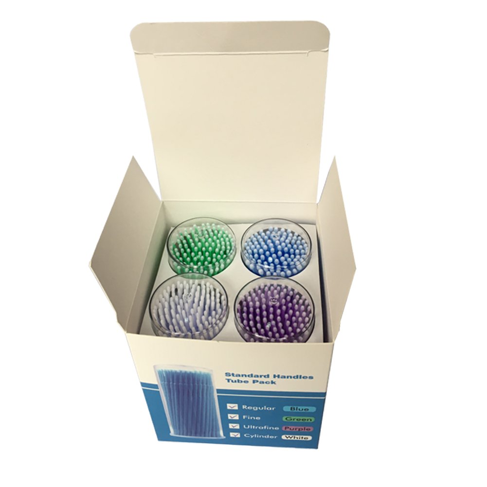 Micro Applicator Brushes Disposable Micro Brushes Swab Applicators for Dental/Oral/Makeup 400pcs