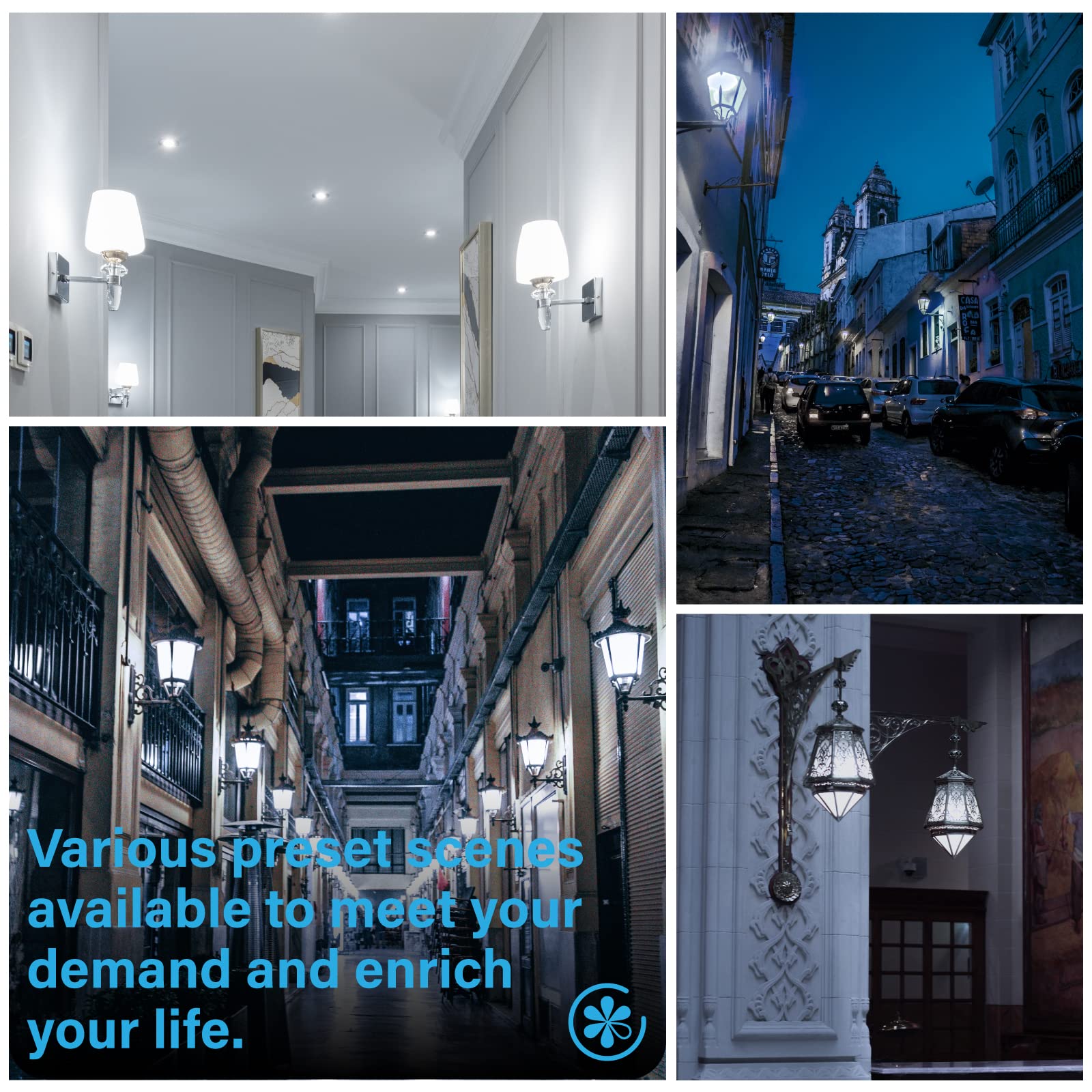 Aluxcia E26 PIR Motion Sensor LED Bulb, E26 Medium Base Motion Detector Light Dusk to Dawn Auto On/Off LED Night Light for Yard, Stairs, Garden, Carport and Storge Room Daylight 6000K, 2-Pack