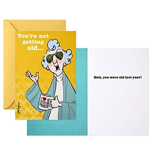 Hallmark Shoebox Maxine All Occasions Card Assortment (6 Cards with Envelopes), Model:1599RZG1001